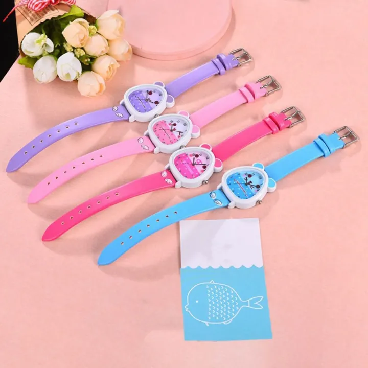 INTANG แบบพกพาได้ น่ารักน่ารักๆ สำหรับเด็กๆ นาฬิกาสำหรับนักเรียน หนัง ...