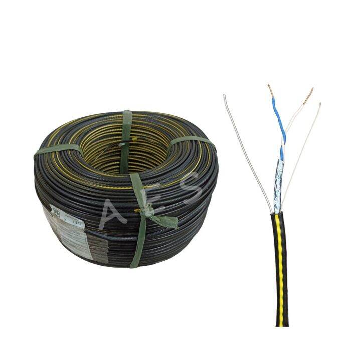Compact Shielded Twisted PLDT Dropwire AWG #22 / 2c | Lazada PH