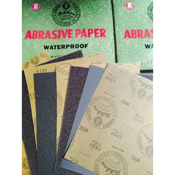 amplas niken amplas nikken grit 1000 1200 1500 2000 amplas niken Jepang ...