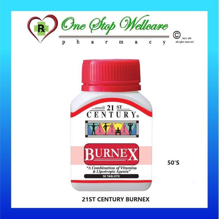 21ST CENTURY BURNEX 50'S / 2X50'S (EXP:12/2024) | Lazada