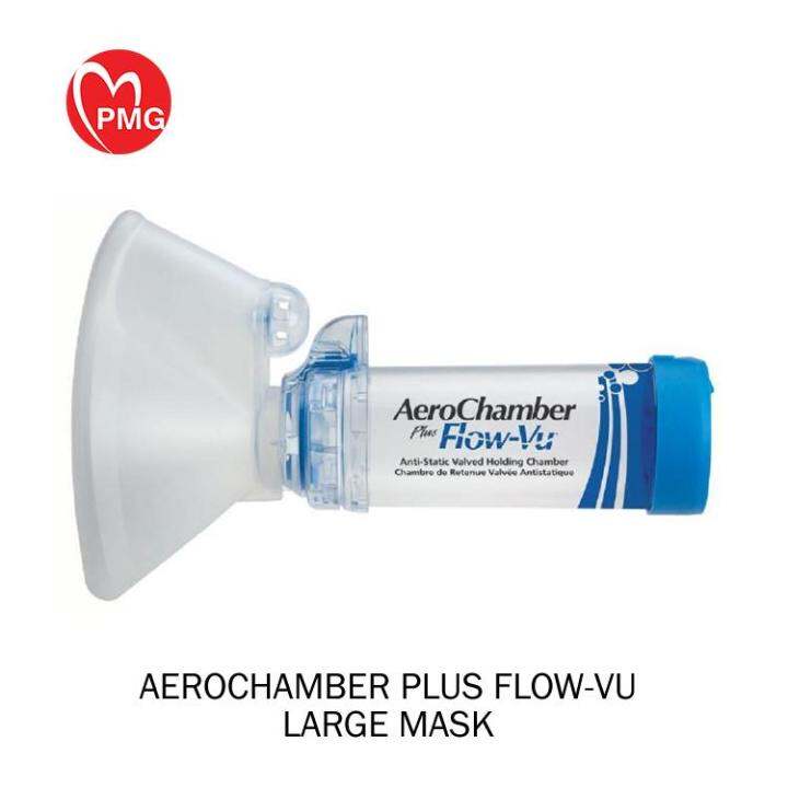 [PMG PHARMACY] Aerochamber Plus Flow-VU Large Mask - suitable for 5 ...