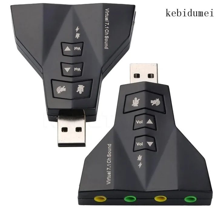 2in1 USB Audio Sound Card Digital Dual Virtual 7.1 useful | Lazada PH
