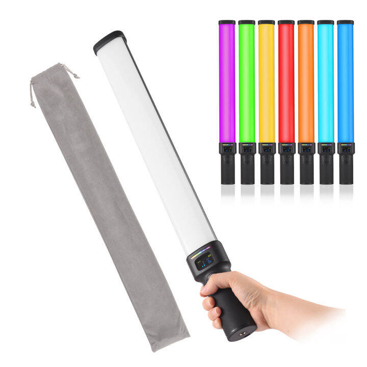 Andoer W270RGB Handheld Tube Light 20W RGB Video Light Wand 2500K-9000K ...