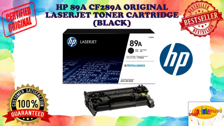 HP 89A CF289A ORIGINAL LASERJET TONER CARTRIDGE (BLACK) | Lazada PH