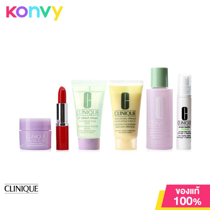 Clinique Gift Set [V799-90] 6 Items คลีนิกข์ เซทผลิตภัณฑ์ดูแลผิวหน้า 6 ...