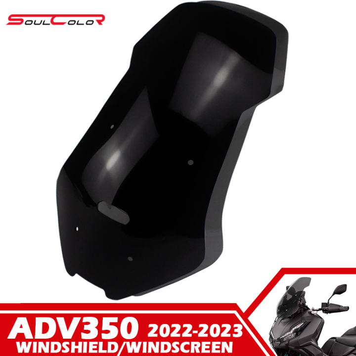 อุปกรณ์เสริมสปอร์ตทัวร์ริ่งมอเตอร์ไซค์ฟิตกันลมบังแดดสำหรับ ADV350 ADV 350 22 '-23' ADV-350 2022 ...
