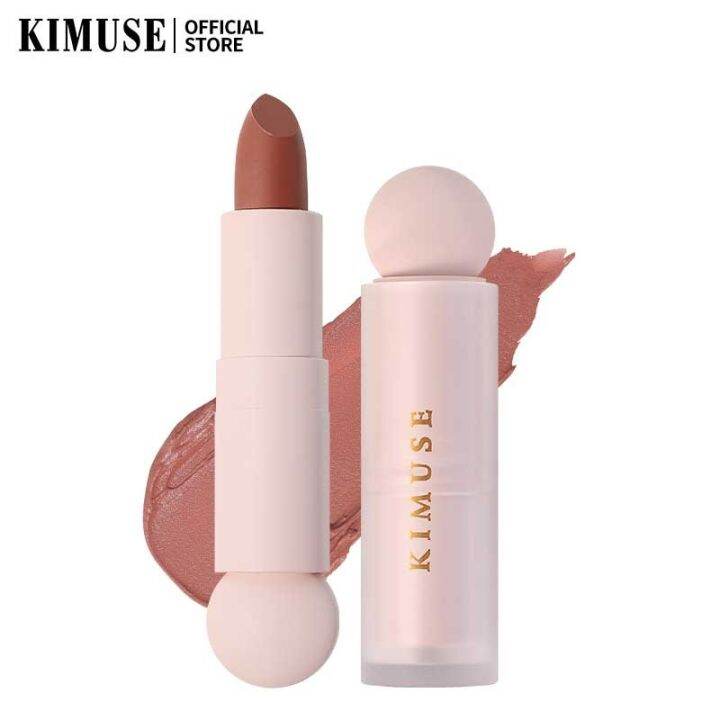 [Original]KIMUSE Weightless Matte Lipstick 6 Colors Long Lasting Smudge ...