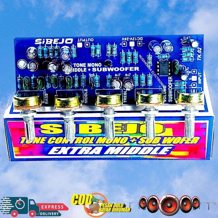 Tone Control Mono EXTRA Middle + Subwoofer SIBEJO TC Mono Mid Subwoofer ...