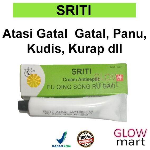 SRITI Cream Original | Krim Obat Kulit Kadas Kudis Panu Kurap Gatal ...