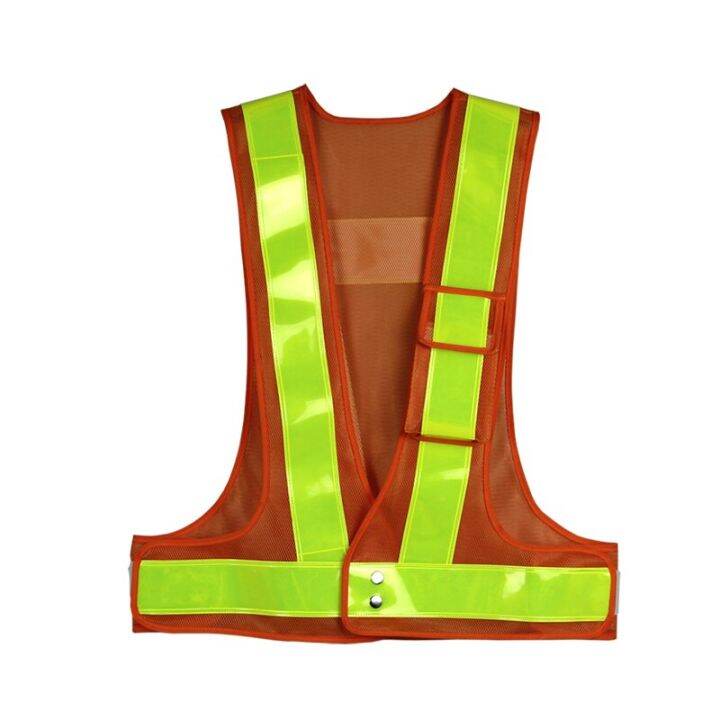SAFETY VEST V-NETTING WHITE REFLECTOR HIGH VISIBILITY WORK VEST | Lazada PH