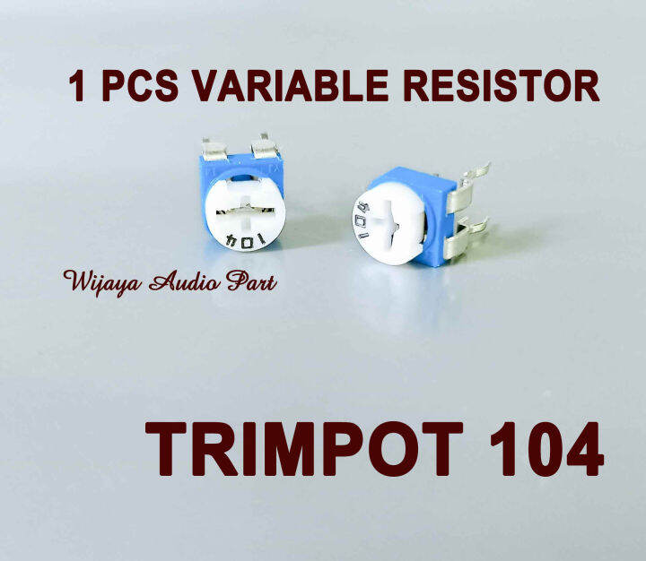 Qty 1 buah 100k (104) trimpot trimmer variabel vertical | Lazada Indonesia