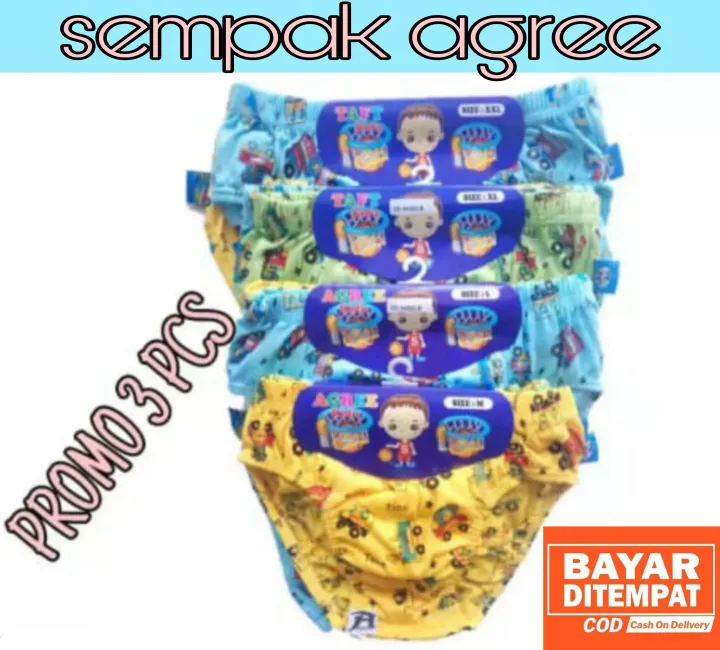 sempak agree anak | Lazada Indonesia