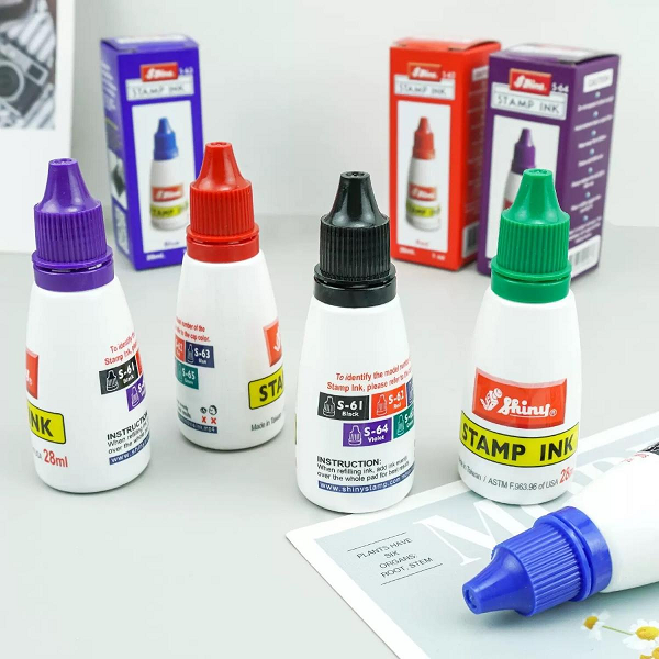 Shiny Refill Ink for Self-Inking Stamps 28ml Sold Per Bottle | Lazada PH