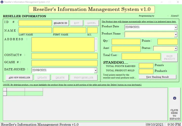 Reseller's Management Software™ | Lazada PH