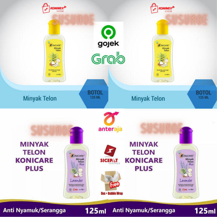Konicare Minyak Telon Telon Plus 125ml exp 2025 | Lazada Indonesia