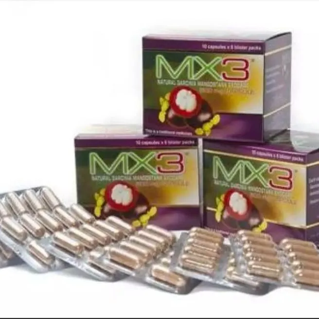 Mx3 Capsule 60's, Mangosteen Xanthone | Lazada PH