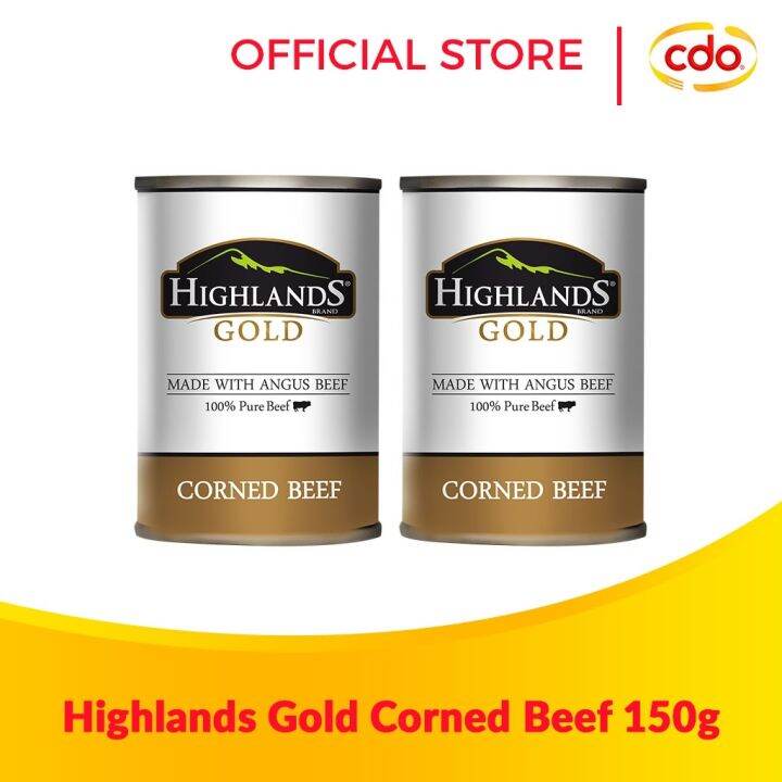 HIGHLANDS Gold Corned Beef 150g Pack of 2 | Lazada PH