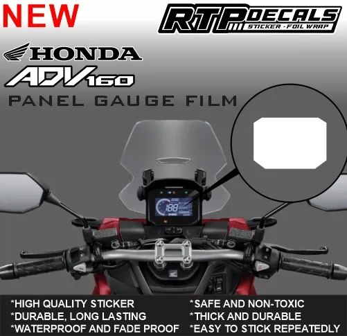 Adv 160 Panel Gauge Decals Sticker | Lazada PH