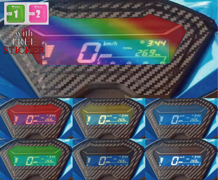 HONDA CLICK V2 125i/150i PANEL GAUGE PROTECTOR 2 in1 | Lazada PH