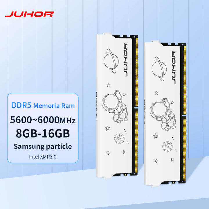 Juhor memoria RAM DDR5เดสก์ท็อป RAM DDR5 16GB 32GB 5600MHz 6000 6400MHz ...