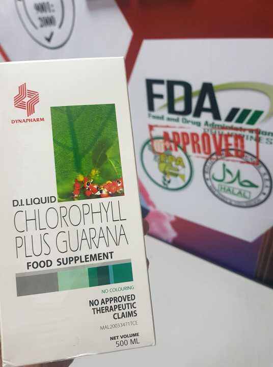 Liquid Chlorophyll Plus Guarana 500ml | Lazada PH