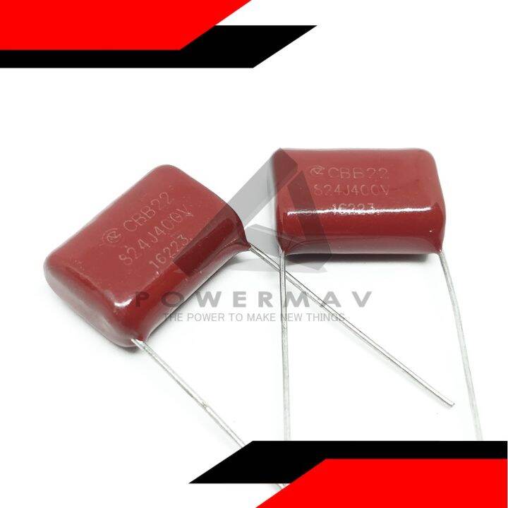 2pcs 824j 400v capacitor cbb22 capacitor Polyester Film Capacitors ...