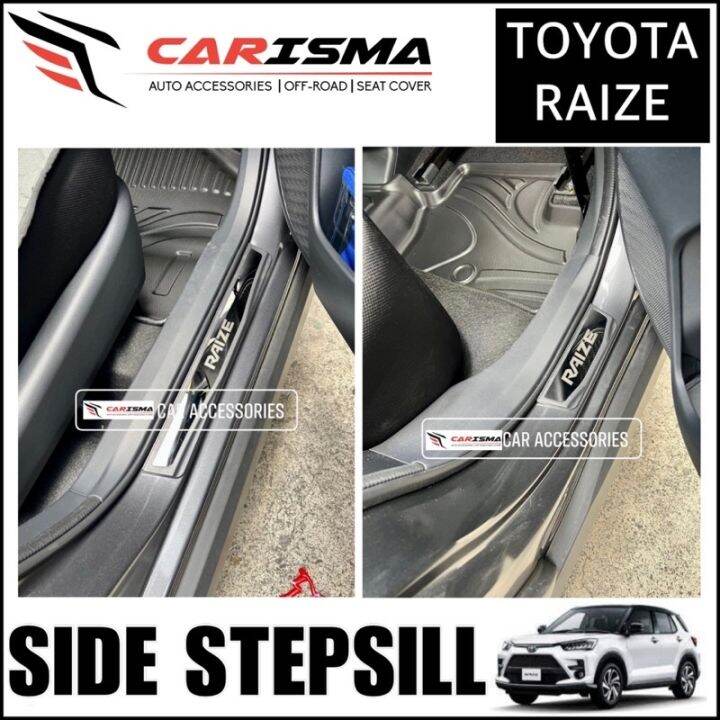 TOYOTA RAIZE SIDE STEPSILL 2022-2023 E/G/TURBO | Lazada PH