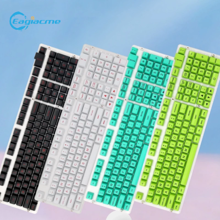 SA Profile 108คีย์ Keycaps สำหรับ Gaming Mechanical Keyboard Double ...