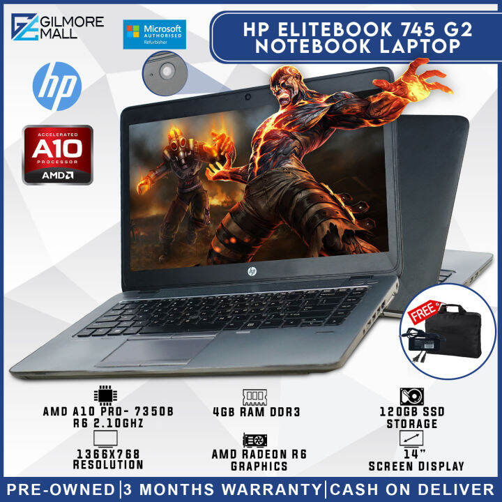 HP EliteBook Notebook Laptop | Intel and AMD Processor 4GB RAM DDR3 ...