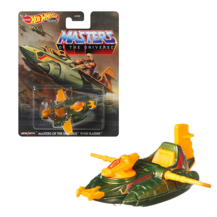 Hot Wheels Masters Of The Universe Wind Raider Vehicle 1/64 Scale Die ...