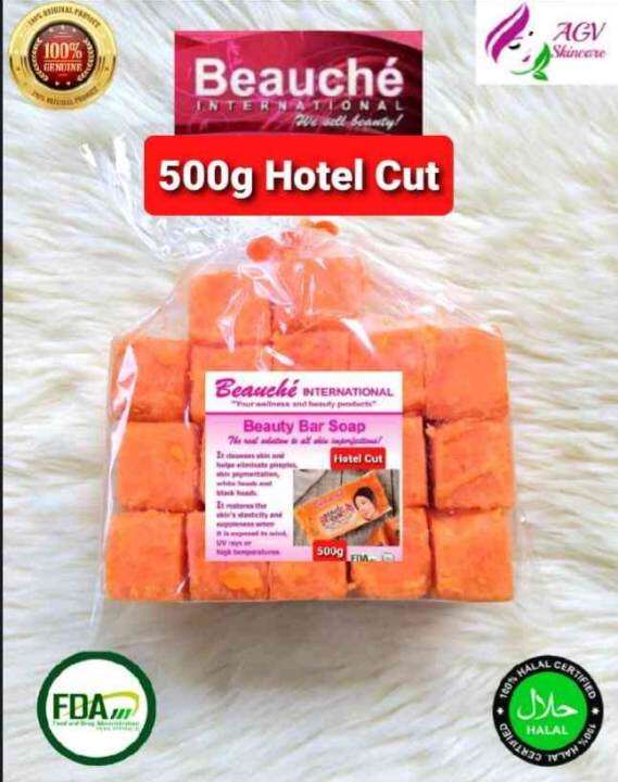 BEAUCHE KOJIC SOAP (500G) HOTEL CUT. | Lazada PH
