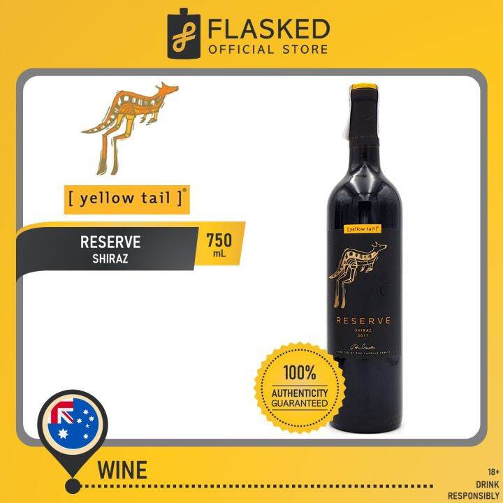 Yellow Tail Reserve Shiraz Red Wine 750mL | Lazada PH