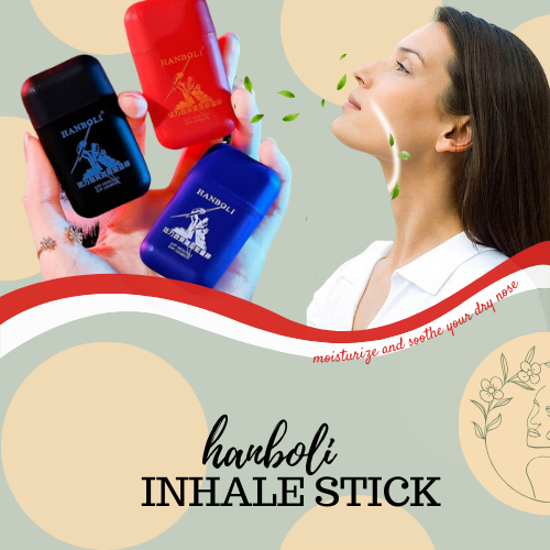 HANBOLI Nasal Aspirator—Double-hole Refreshing Stick, Cool Nostril ...