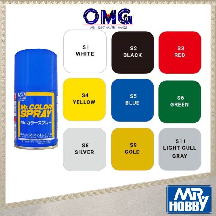Mr Hobby Mr Color Spray S1-S30 Mr Hobby Spray Can Mr Hobby Color Spray Mr. Color Spray Painting ...