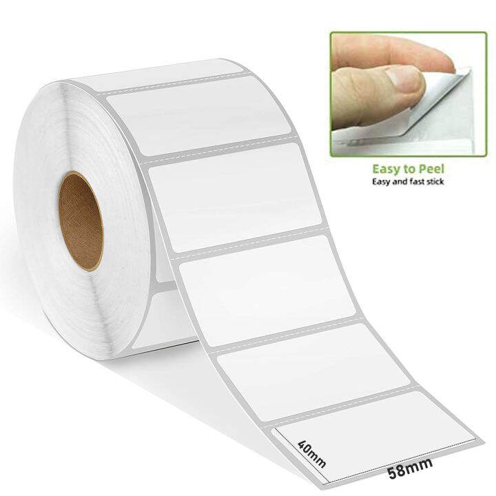 Thermal Barcode Label Sticker 58mm x 40mm | Lazada PH