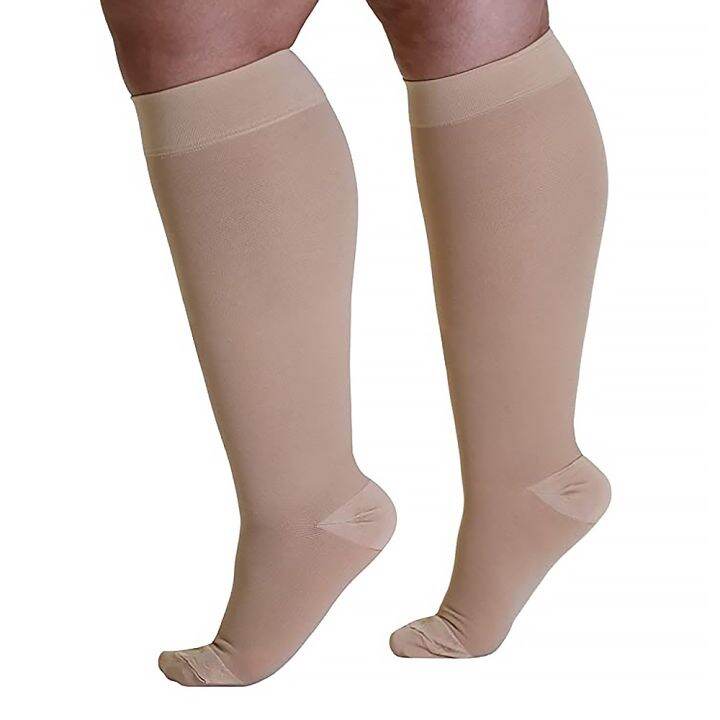 Elastic Varicose Vein Support Socks Men Women 23 32mmHg Medical ...