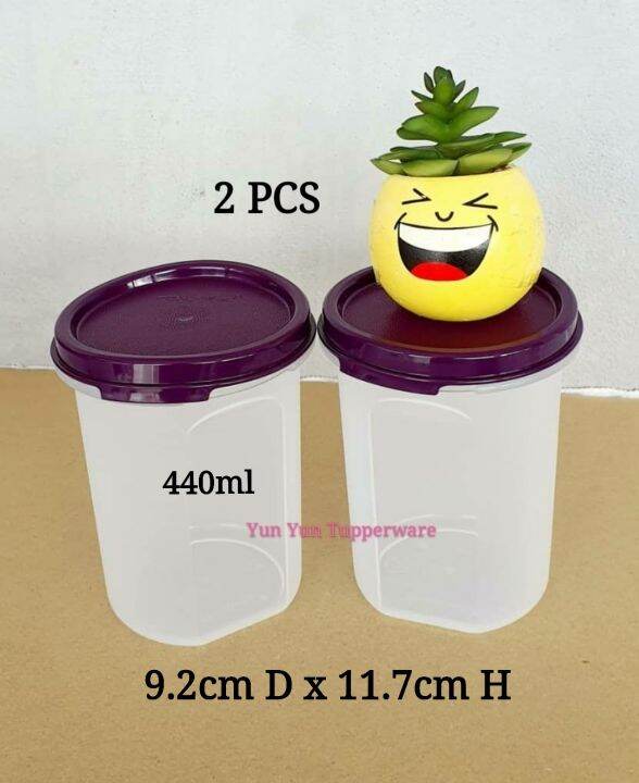 Tupperware Modular Mates Square Set (2 PCS) - 440ml | Lazada