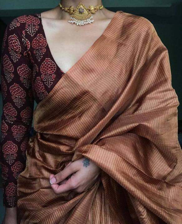 [Pre Order]Daily Wear Cotton Saree (Normal / Ready To Wear Saree ...