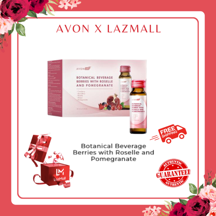 AVON Botanical Beverage Berries With Roselle And Pomegranate | Lazada