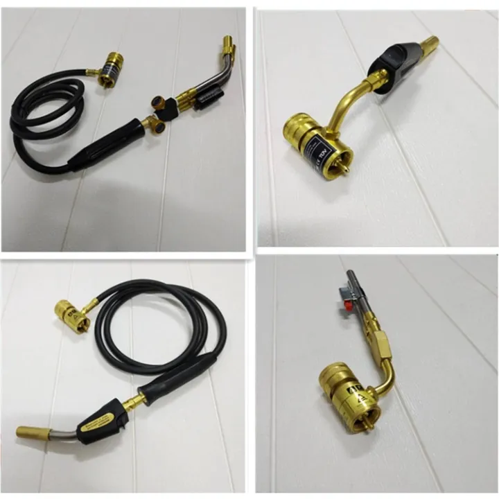 safety welding copper pipe torch ( single / double ) with hose For malaysia mapp gas welding ...