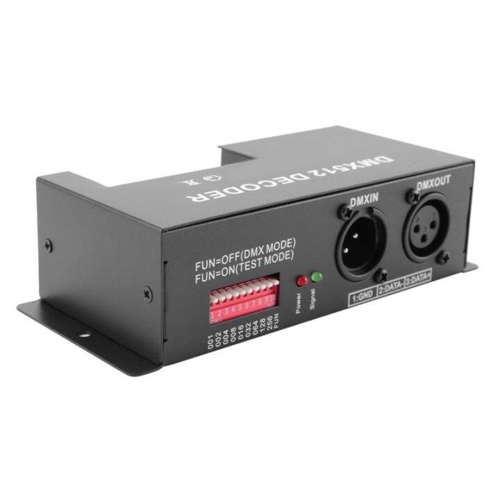 4 Channel DMX Decoder RGBW PWM DMX512 Dimmer Driver RGBW LED Strip ...