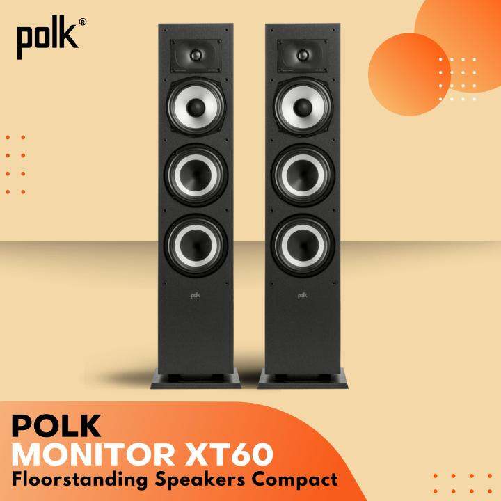 Polk Audio Monitor XT60 Floorstanding speakers for Home Theater and ...