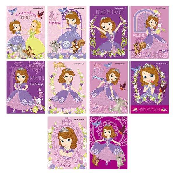 Orions Sofia the First Writing Notebook Set of 10 | Lazada PH