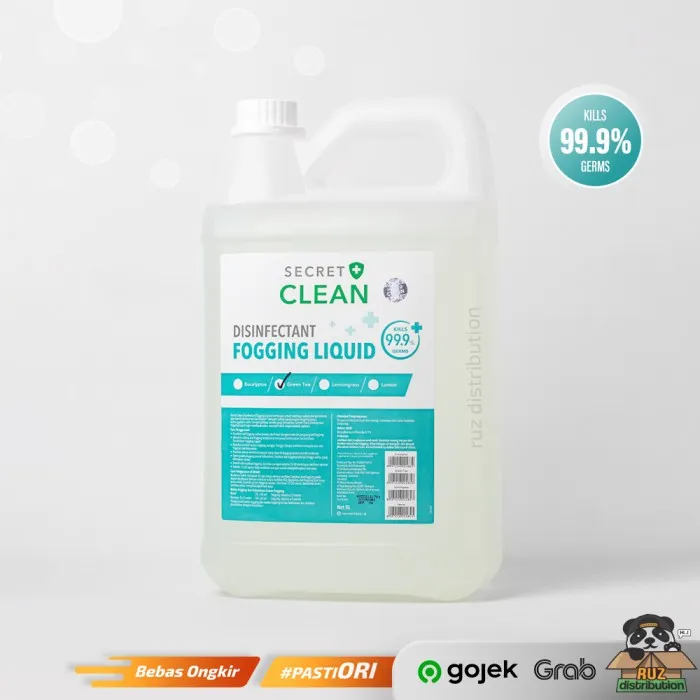 SECRET CLEAN Disinfectant Fogging Liquid 5 Liter | Lazada Indonesia