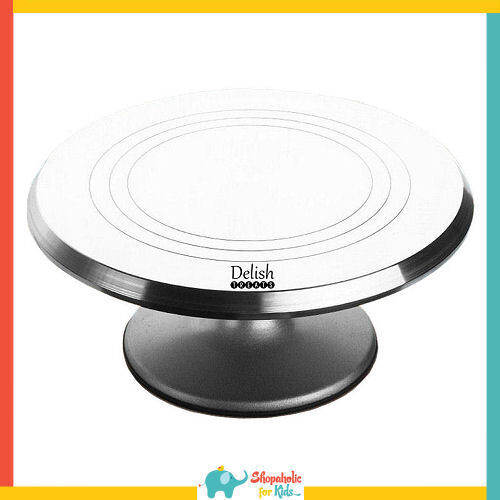 Delish Treats Cake Decorating Turntable (Aluminum) s4kph turn table ...