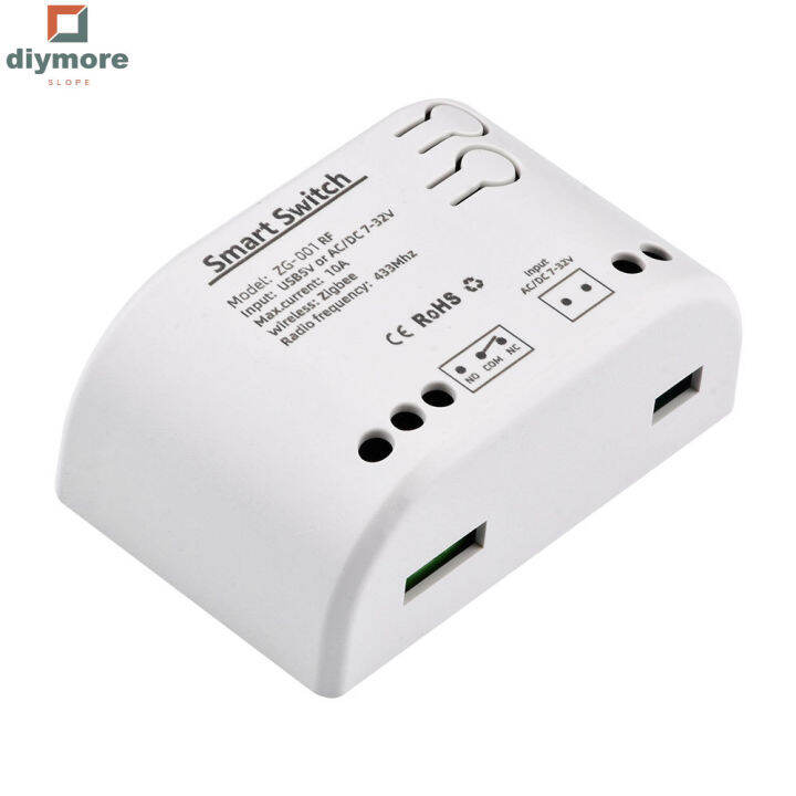 diymore slope Zigbee Intelligent Switch RF Module DC/AC 7-32V 1CH WiFi ...