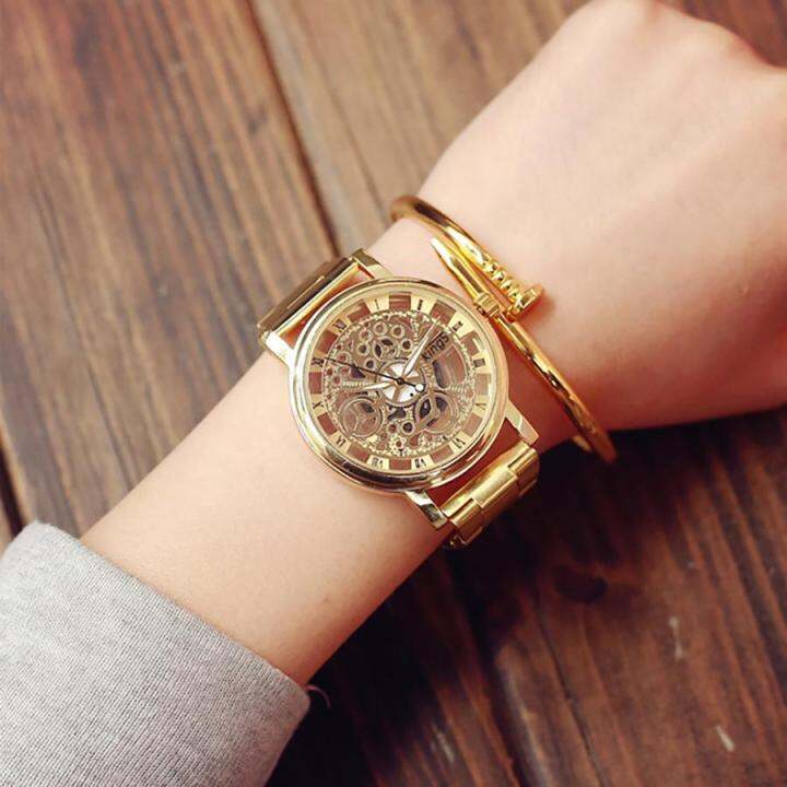 Cn Watch นาฬิกาข้อมือแฟชั่น นาฬิกาสวยๆของผู้หญิง นาฬิกาน่ารัก Watches