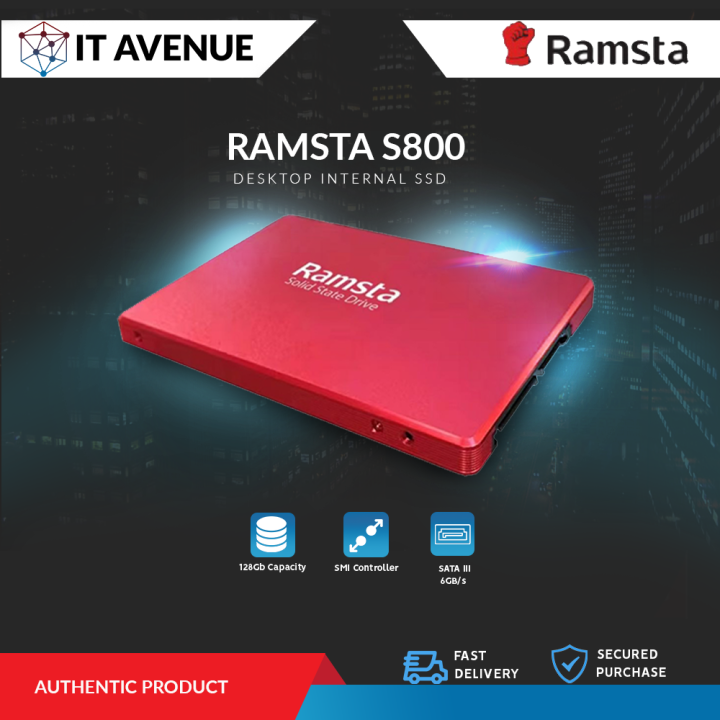 RAMSTA S800 128GB SATA III SSD | Lazada PH