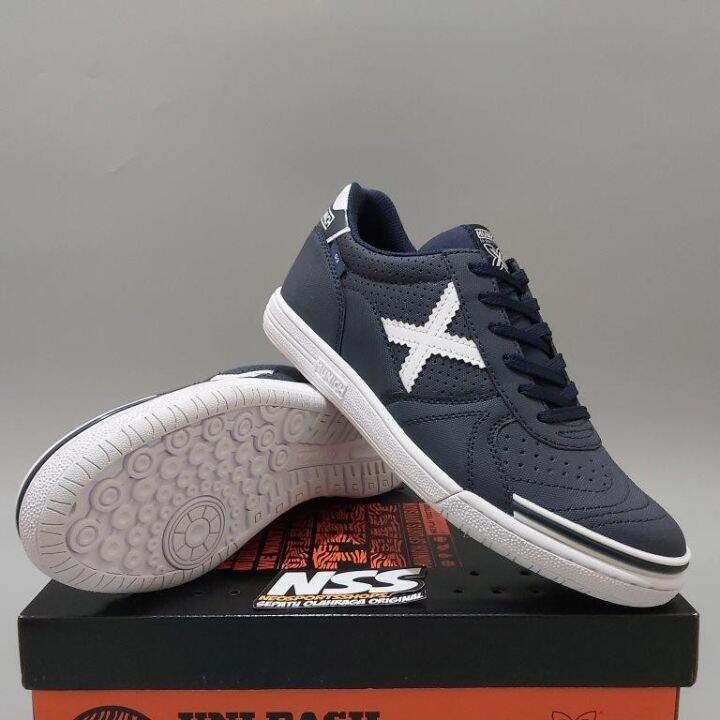 Sepatu Futsal X Munich G3 Profit Navy White Original | Lazada Indonesia