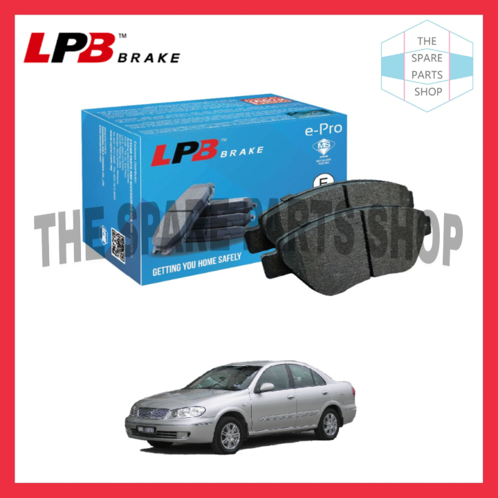 NISSAN SENTRA N16 U13 SERENA C23 1L FRONT LPB DISC BRAKE PAD (A02720 ...